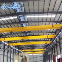 China Span 16m 10T Single Girder Overhead Crane For Liftiing Cables Indoor for sale