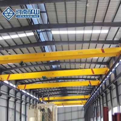 China Span 16m 10T Single Girder Overhead Crane For Liftiing Cables Indoor for sale