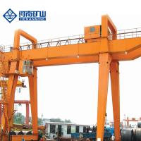 China Anti Swing Rail Mounted Container Gantry Crane 30 ton Working Duty A7 for sale