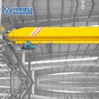 China Box Type Electric Single Girder Overhead Crane 10T LDA Model Workshop for sale