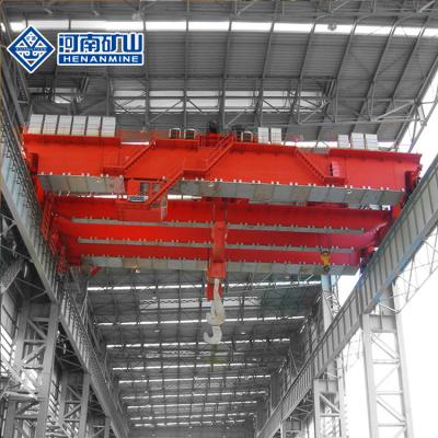 China QDY 5T Double Girder Hook Bridge Crane Lifting Height 16m For Lifting Molten Metal for sale