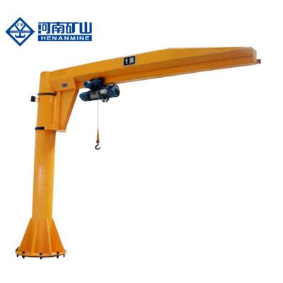 China 360 Degree Boom Jib Crane 380V Rotating Column Motor Rotation for sale