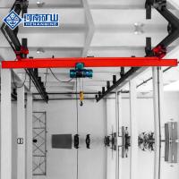 China Box Type Electric Single Girder Overhead Crane 10T LDA Model Workshop for sale
