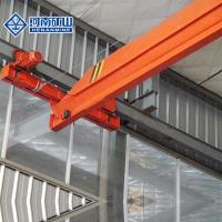 China Electric Suspension Single Girder Overhead Crane 10ton With Wire Rope Hoist for sale