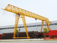 China Wind Resistant Truss Type Single Beam Gantry Crane Pandent Control for sale