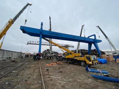 China IP55 Outdoor A5 Double Girder Gantry Crane For Metallurgical Plant for sale