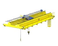 China Double Girder Workshop Overhead Crane Q235 Steel Material With Moving Device for sale