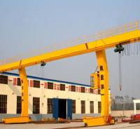 China Heavy Duty Intelligent L model Steel Box type Single Girde Gantry Crane for sale