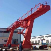 China Heavy Duty Intelligent L model Steel Box type Single Girde Gantry Crane for sale