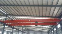 China Pendent Remote 20T Single Girder Overhead Bridge Crane 380V With Electric Hoist for sale