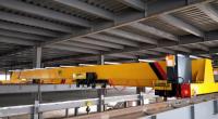 China 10T Electric Single Girder Bridge Crane Light Weight A5 FEM 2M for sale