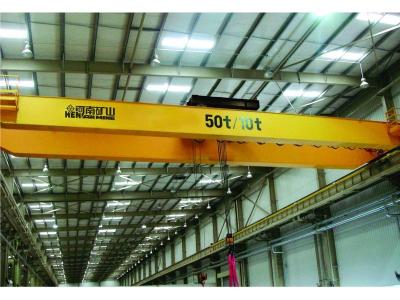 China 20T Double Girder European Overhead Crane Span 12m Working Duty A5 for sale