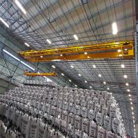 China 5t 10t 16t Electromagnetic Double Girder Overhead Crane Working Class A6 for sale