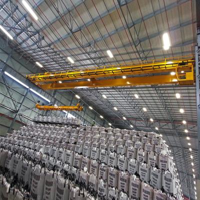 China 5t 10t 16t Electromagnetic Double Girder Overhead Crane Working Class A6 for sale