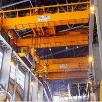China Heavy Duty Cabin Control Double Girder Foundry  Cranes for Steel Metals Metallurgy Industry for sale