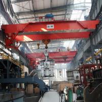 China Heavy Duty Cabin Control Double Girder Foundry  Cranes for Steel Metals Metallurgy Industry for sale