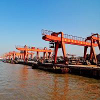 China Type Box Frequency Inverter Control Girder Gantry Crane Outdoors 16m Span for sale