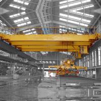 China Electromagnetic Double Beam Overhead Crane Working Class A6 Type QC 5~16T for sale