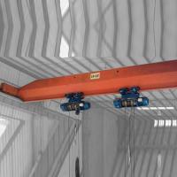 China 15T S10-31.5M H3-10M LDA Single Girder Overhead Crane Cabin Control for sale