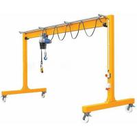 China Mini  Gantry Crane 1t,2t,3t for workshop using with hoist  crane small tonnage for sale