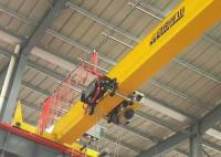 China 10T A5 European Type Single Beam Bridge Crane Overhead Travelling Crane for sale