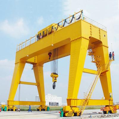China 20T MG Pendant Control Double Girder Gantry Crane Electric Trolley for sale