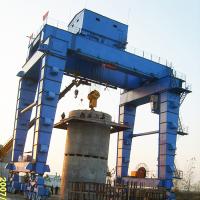 China 20T MG Pendant Control Double Girder Gantry Crane Electric Trolley for sale