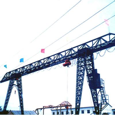 China A3 Working Duty 15tons MH model Trussed Single Beam Electric Gantry crane for sale
