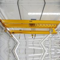 China 10T IP54 Double Girder Overhead Crane Warehouse Workshop Box Type for sale