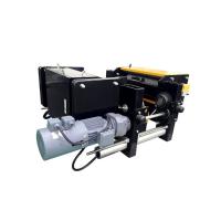 China 3 Phase 1 Ton European Electric Wire Rope Hoist Low Speed Wireless Remote Control for sale