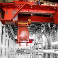 China Foundry Crane QDY Model 75 ton~ 320 ton Double Girder Bridge Crane for Steel Factory for sale