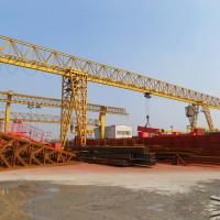China 16t Truss Type Single Beam Gantry Crane Pendant Control Span 12-30M for sale