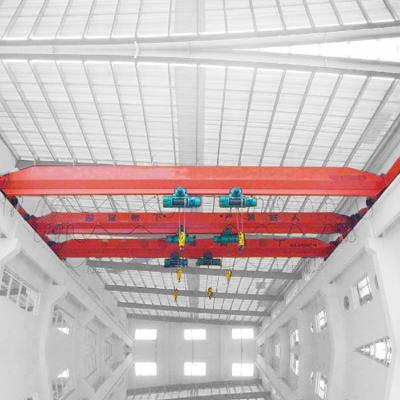 China Work Duty A3 16t Single Girder Overhead Crane With Electric Hoist for sale