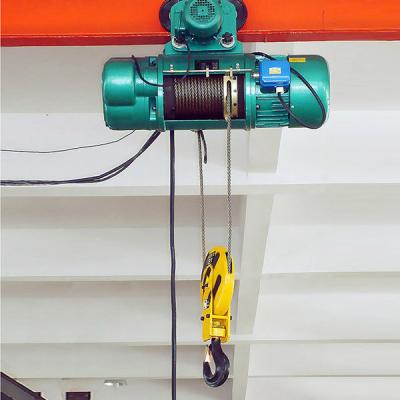 China Top sale CD MD Low Headroom 0.25t 20t Electric Wire Rope Hoist for sale