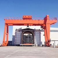 China 250T MG Model A Frame Double Beam Gantry Crane With Cantilever for sale
