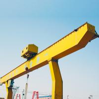 China High Technique Remote Control Electric Hoist Gantry Crane Single Beam L Type for sale