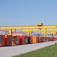 China Remote Control  Intelligent L model Steel Box type Single Girder Gantry Crane for sale