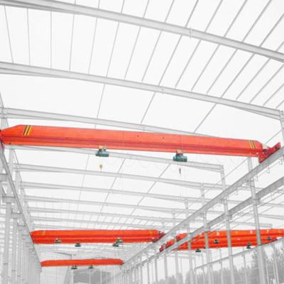 China 5Tons Span 10.5m Workshop Indoor Single Girder Overhead Crane for sale