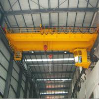 China 10t Span 10.5m Lifting 10m  double girder bridge workshop crane for sale
