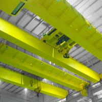 China Steel Box Type 32T Workshop LH Model Double Beam Overhead Crane for sale