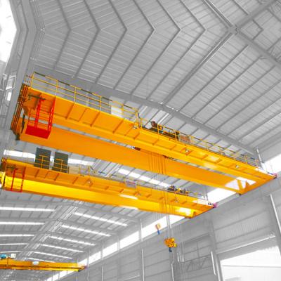 China Cabin Control Hoisting Speed 7m/Min Double Girder Overhead Crane for sale
