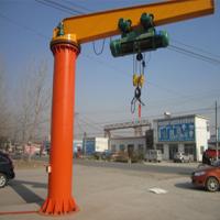 China 5 Ton Electric Hoist Floor Mounted Pillar Jib Crane M3 for sale