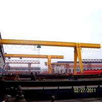 China Electric Hoist 20T A3 Semi Gantry Crane Workshop Factory Using for sale
