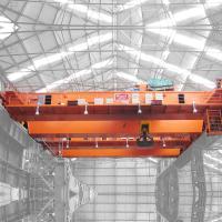 China Heavy Duty Box Type Double Girder Overhead Crane For Factory Yard for sale