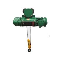 China 2 Ton electric wire rope Hoist CD MD Single speed / double speed Lifting For Crane for sale