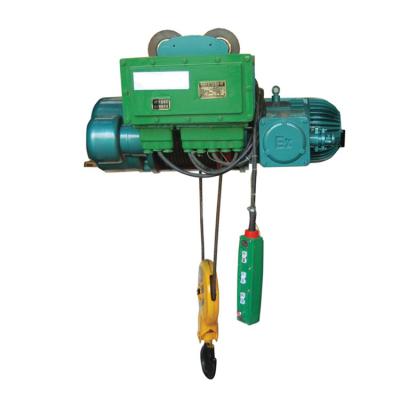 China Mini Workshop Electric Wire Rope Hoist 5 Ton / 10 Ton Capacity for sale