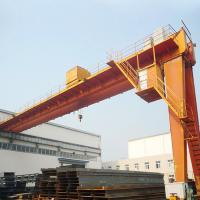 China BMG Type Single Speed Double Girder Gantry Crane For Factory Yard for sale