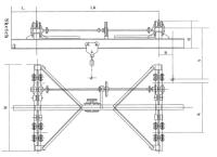 China 2 Ton Mini Hoist Manual SDQ Single Girder Overhead Crane for sale