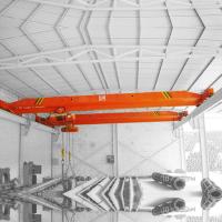 China High Efficiency 10t Single Beam Eot Crane With Max Lifting Height 30m for sale
