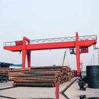China MG Fixed Double Girder Gantry Crane 120t Span 10m With Wheel Trolley Custom color for sale